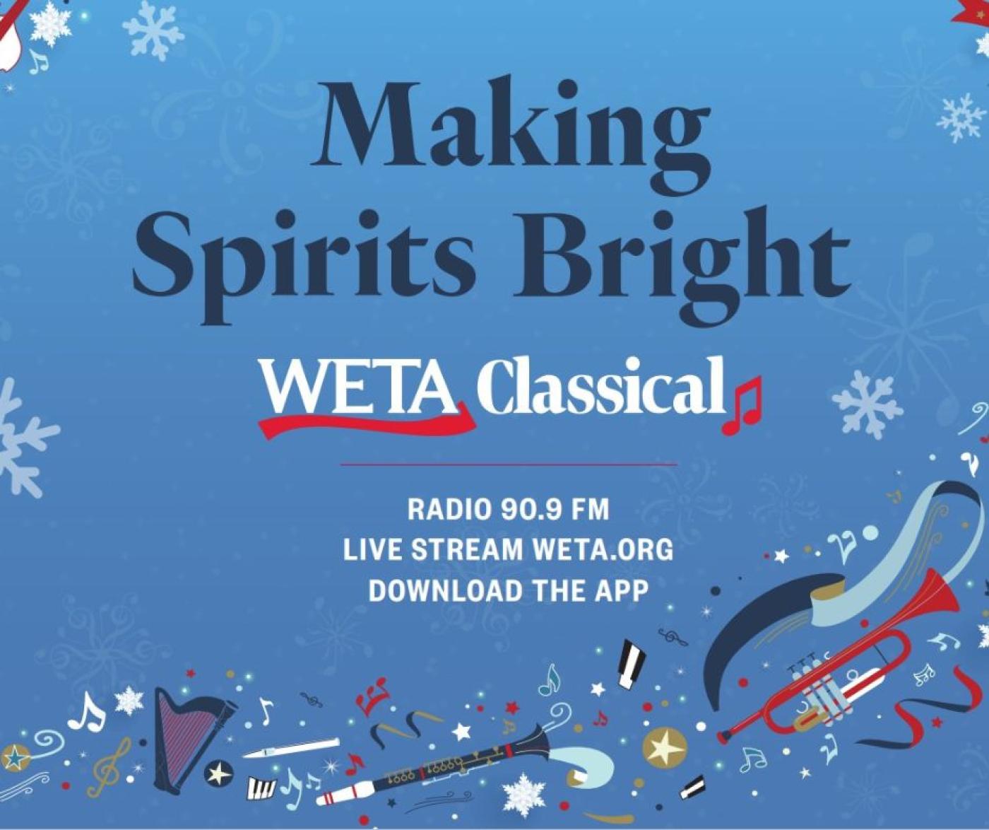 Home for the holidays, Celebration of "Maestro", and more on WETA Classical this week | WETA